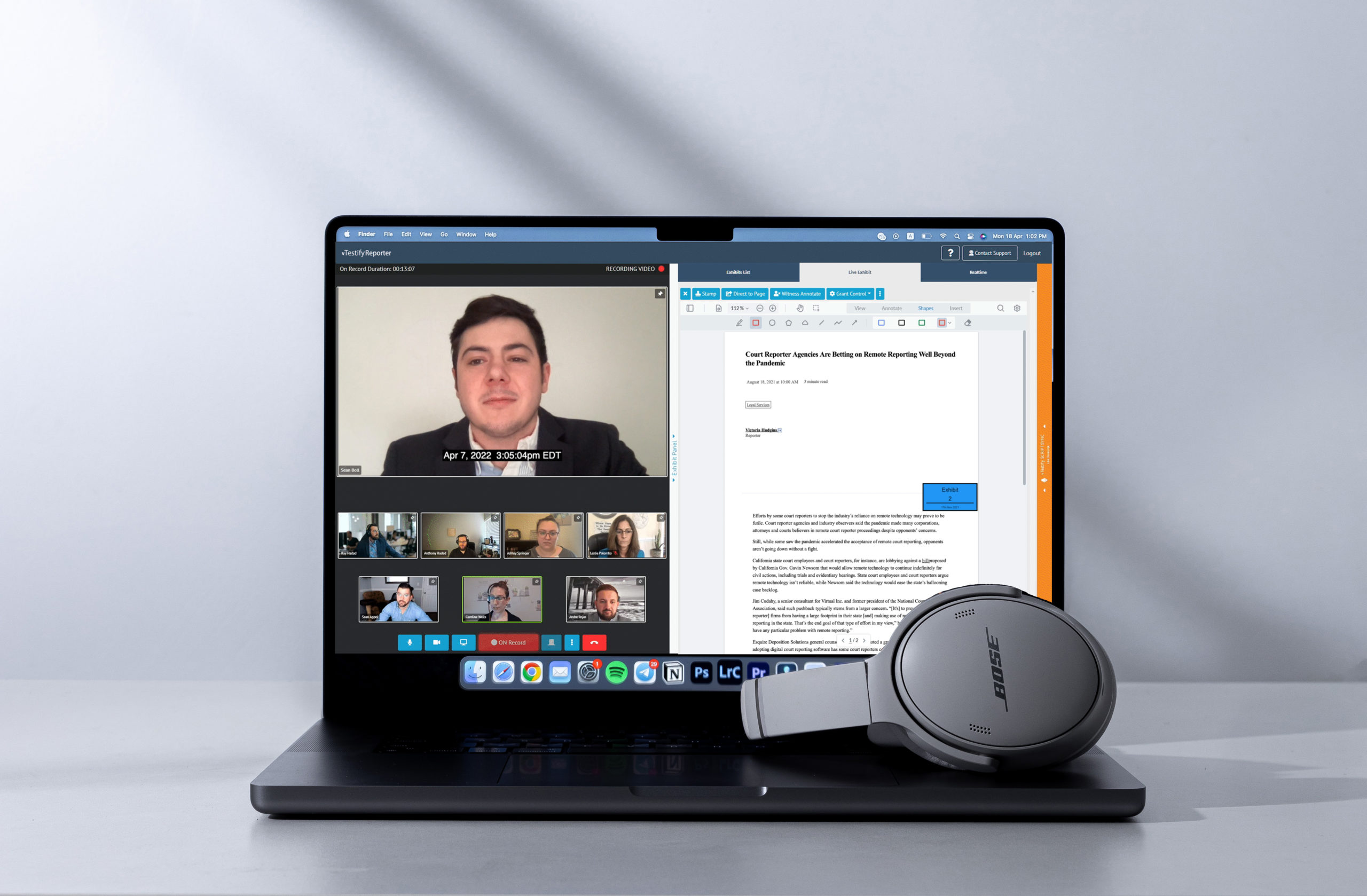 The Modernization of Court Reporting: Videographer Interview